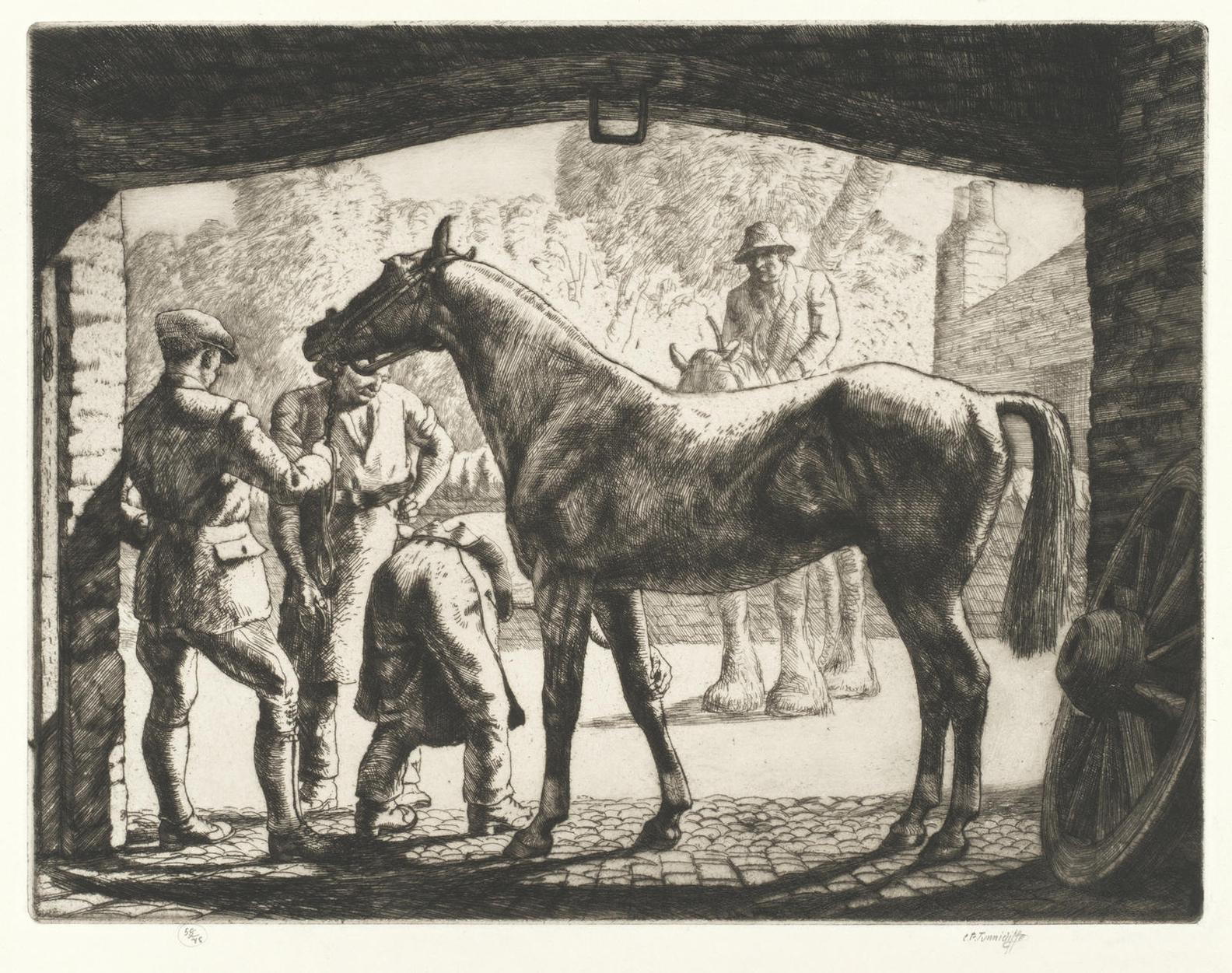 Old Horse Etchings