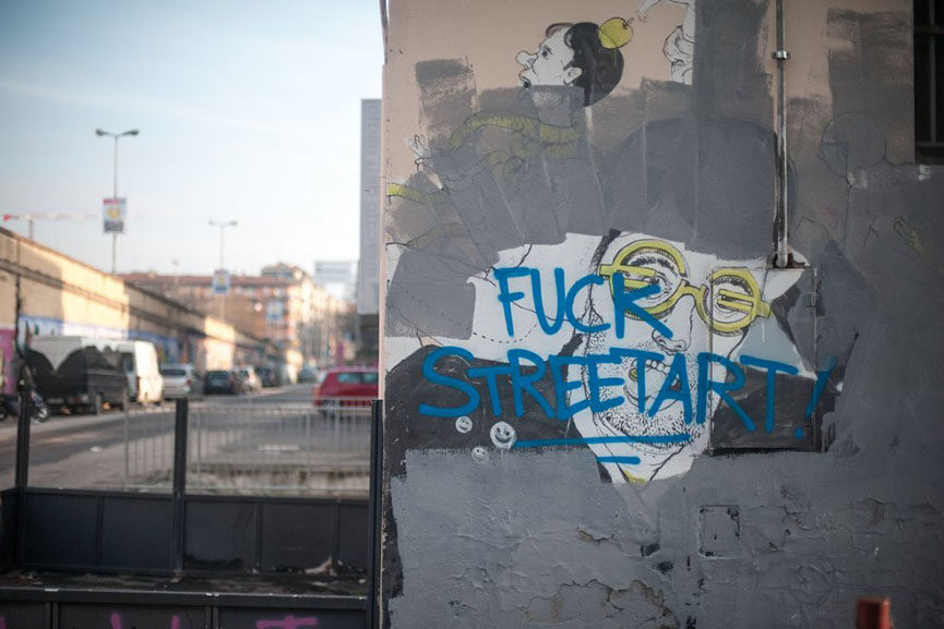 Blu Artist Removes his own Street Art from Bologna Walls in Protest of ...