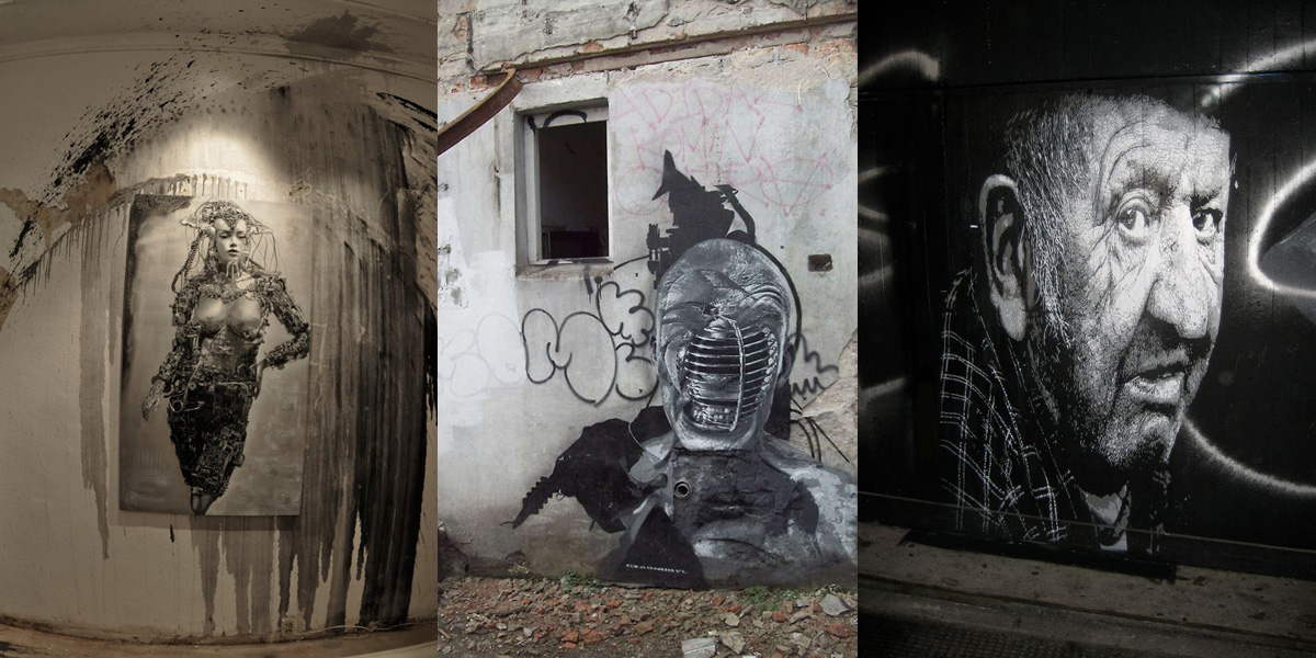 Street Art Cyberpunk by CZARNOBYL : Cyberpunk