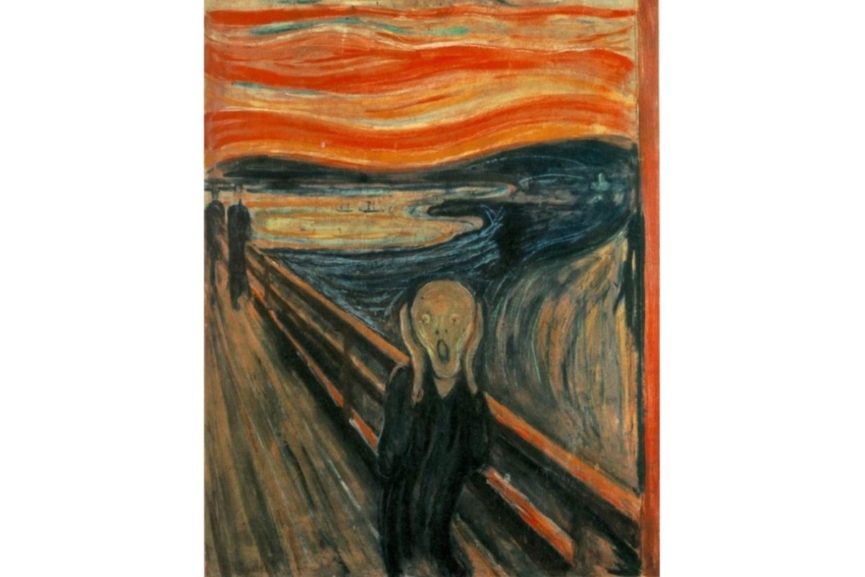 Scream Painting Van Gogh Original