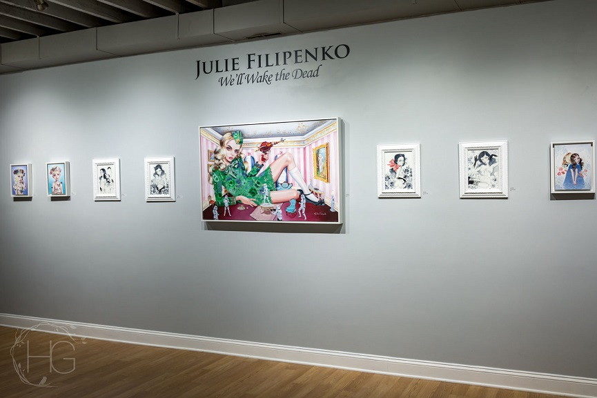 Pop Surrealist Portraiture by Julie Filipenko – On View at Haven ...