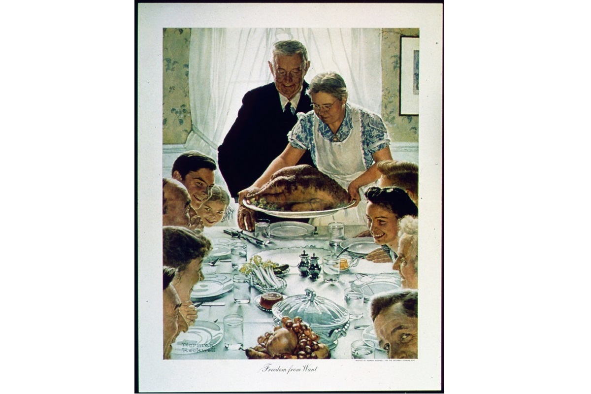 The American Spirit of the Norman Rockwell’s Thanksgiving Painting ...