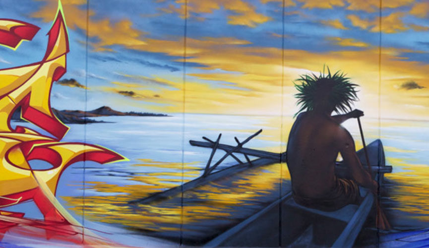 Graffiti Festival in Tahiti | Widewalls