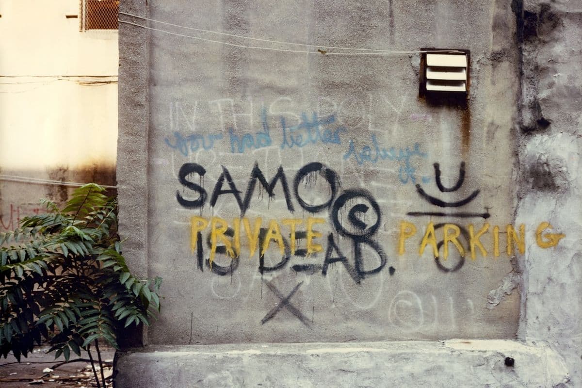 Vijya Kern’s Documents of Basquiat’s SAMO Graffiti On View in ...
