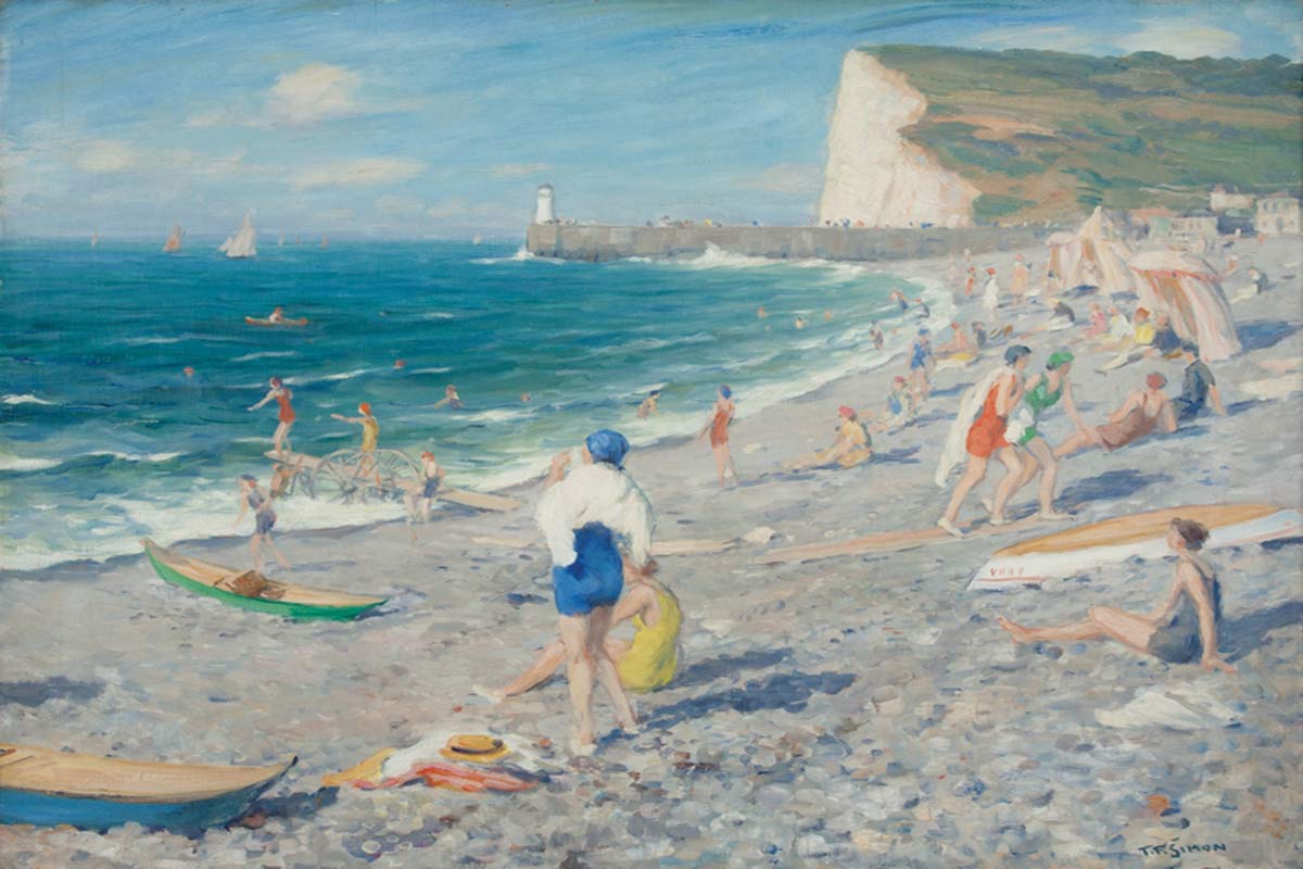 Famous Beach Paintings To Reminisce The Summer Widewalls