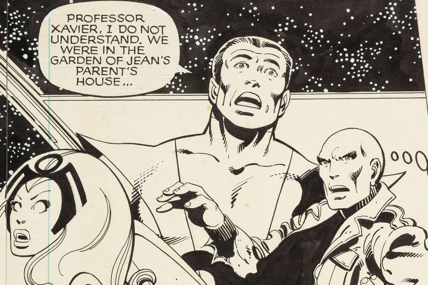 The Fate Of The Phoenix – Original Art From Marvel’s X Men Expected to ...